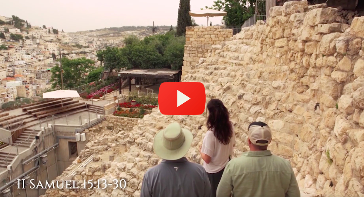 Watch as Biblical stories come to life where they actually happened!