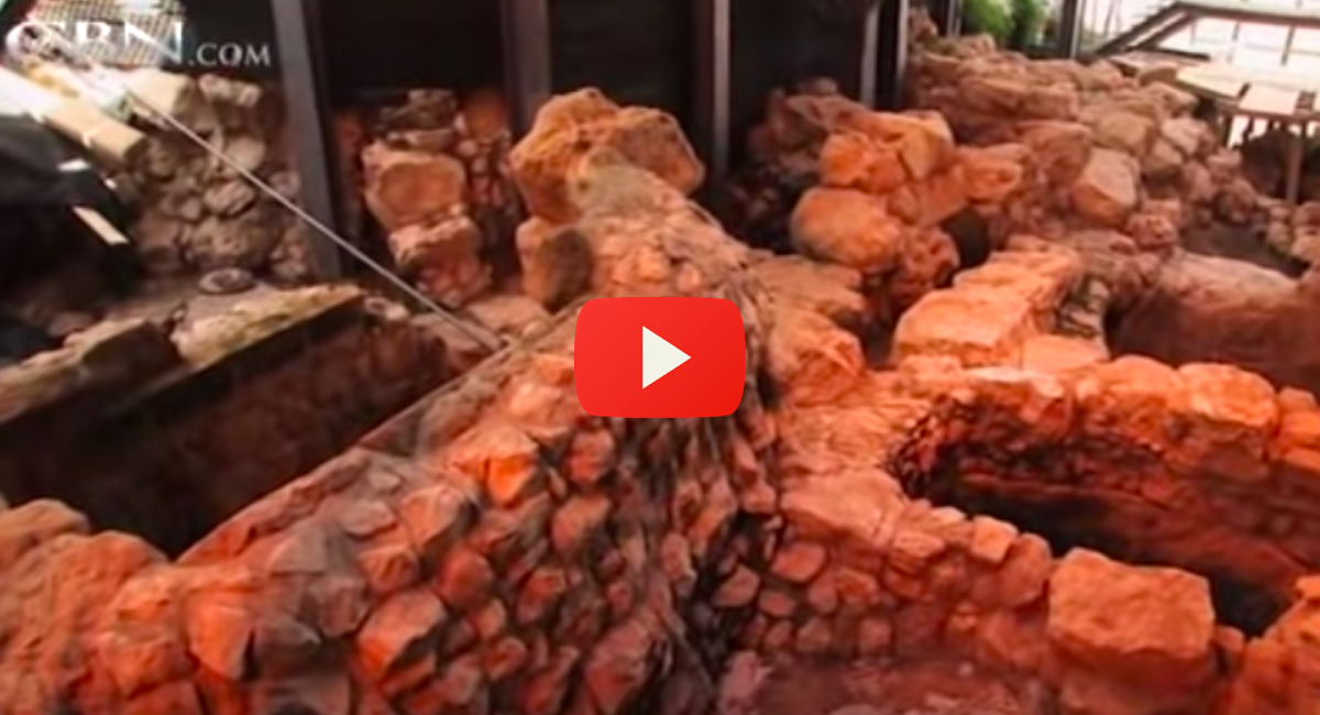 A look at the royalty of King David's palace and King Solomon's Wall!