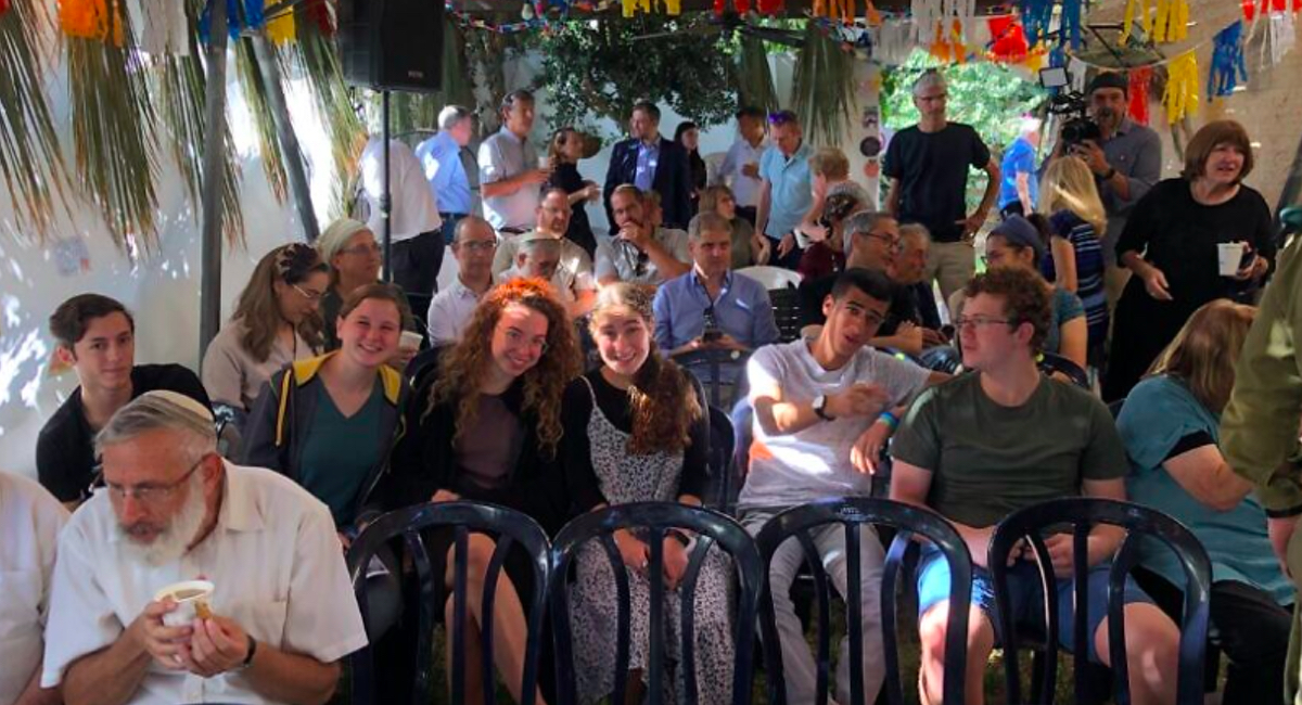 Efrat’s Sukkah of Peace: Building hope from the ground up