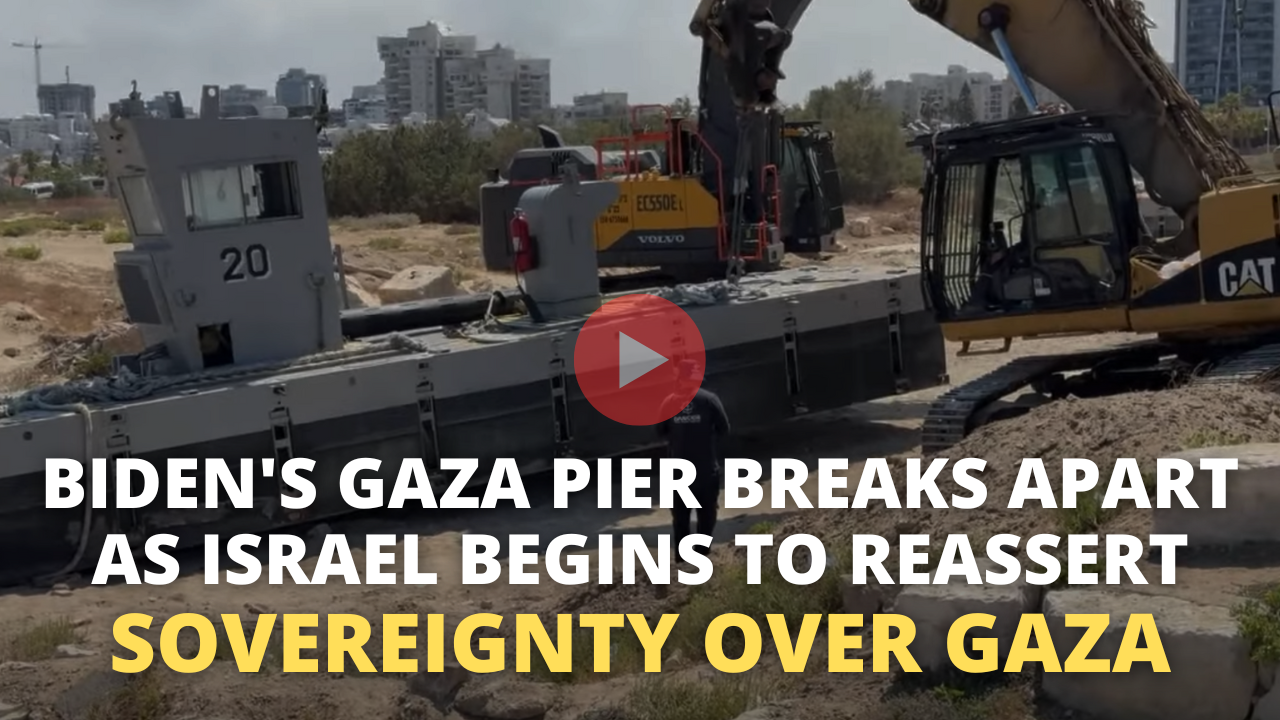 Biden's Gaza Pier Breaks Apart As Israel Begins To Reassert Sovereignty ...