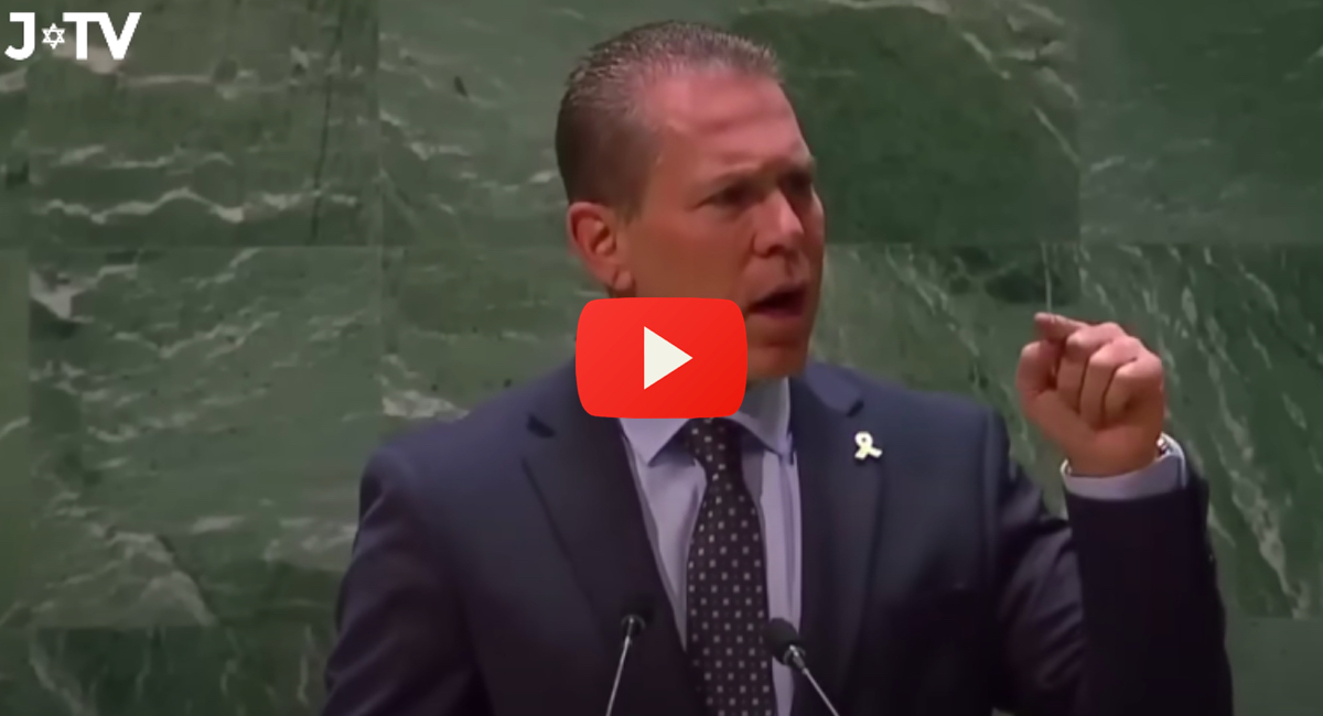 Israeli Ambassador Gave One of the Greatest Speeches the UN Has Ever ...
