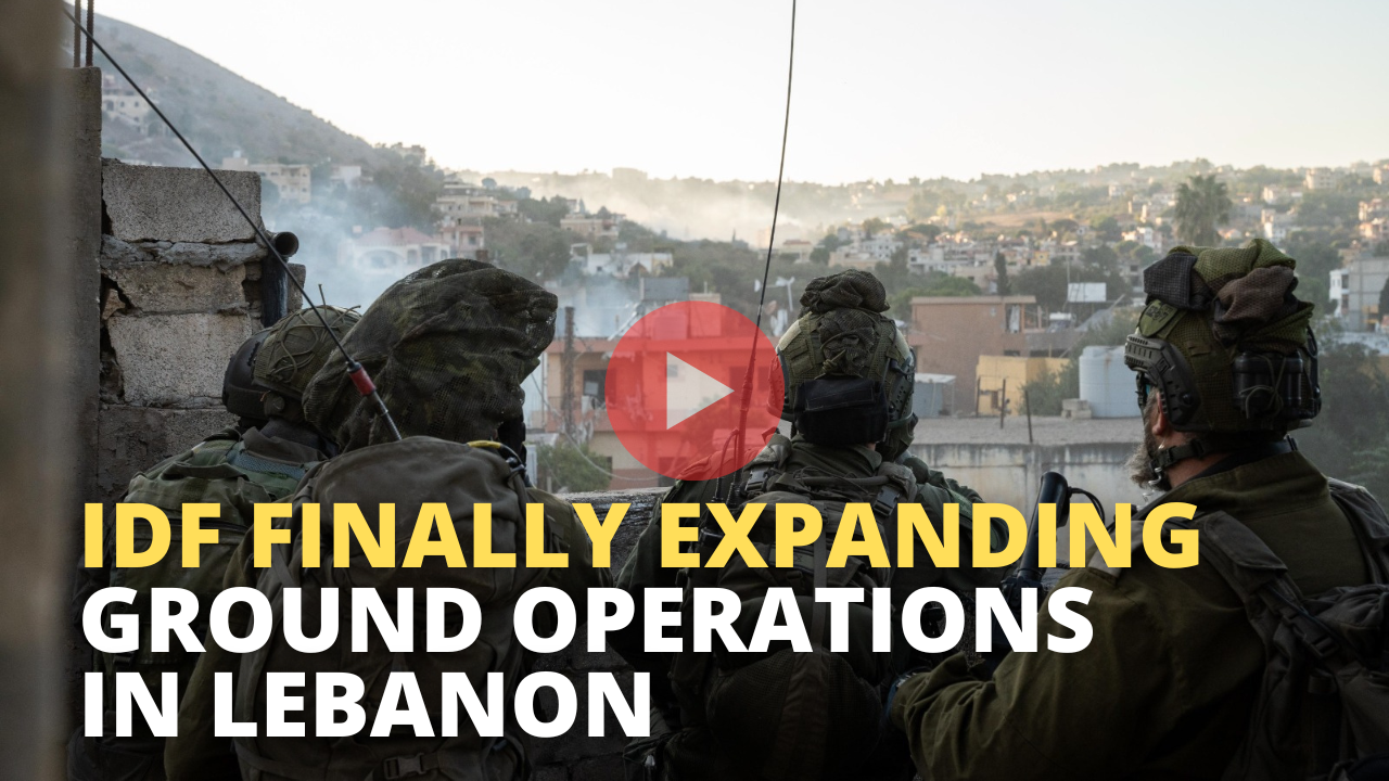 IDF Finally Expanding Ground Operations In Lebanon, Massive Bombing In ...