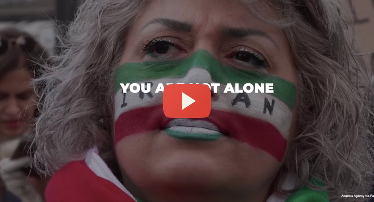 To the Iranian People Fighting Back - Watch this Powerful Message