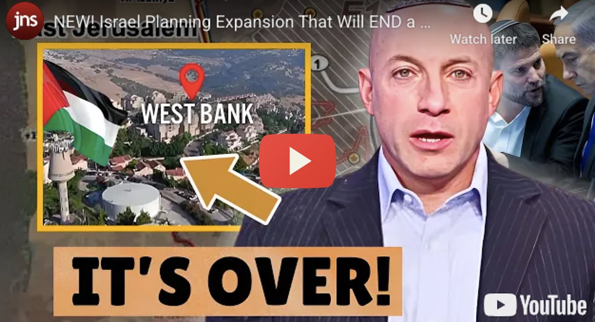 Israel Planning Expansion That Will End a "Palestinian" State For Good ...