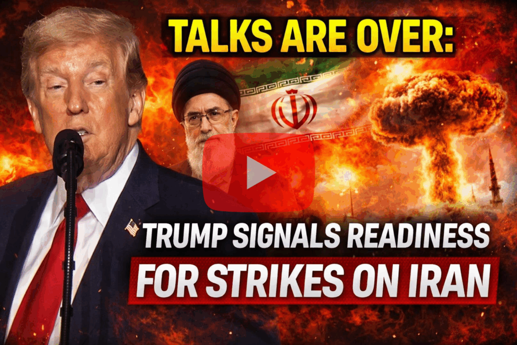 Talks Are Over: Trump Signals Readiness for Strikes on Iran - Israel ...