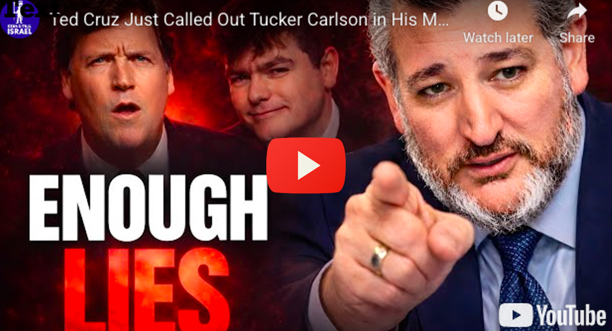 Ted Cruz Enraged Tucker Carlson With This Booming Speech! - Israel Unwired